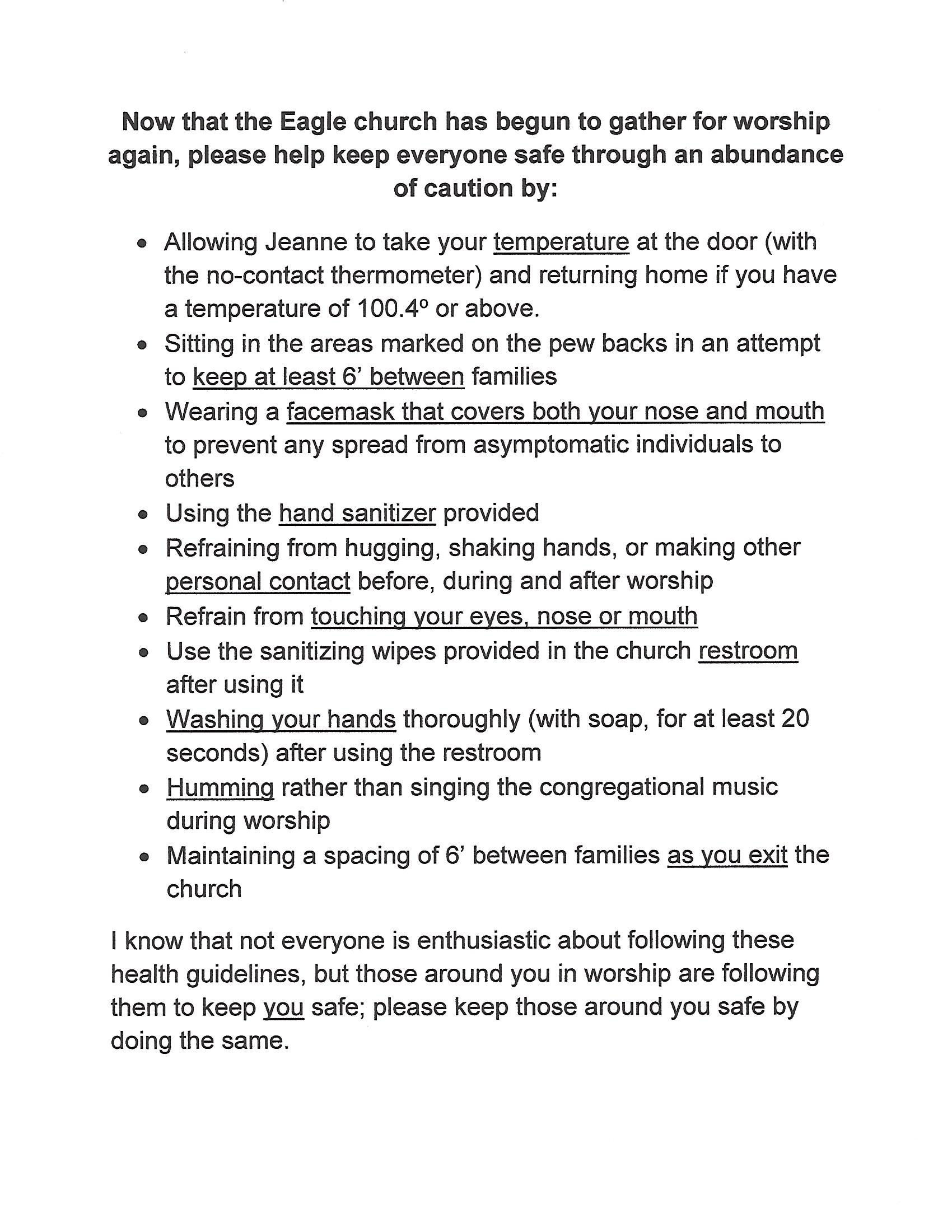 Worship/messages from the pulpit | Eagle United Methodist Church